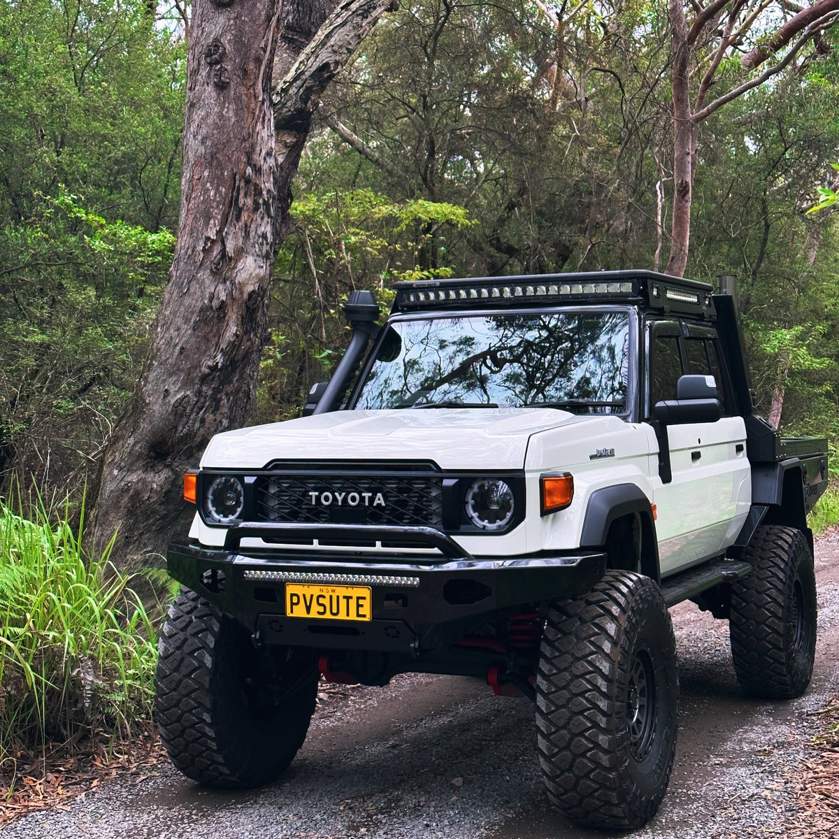 Slim Line Weather Shields to Suit Toyota LandCruiser 76/79 Series – PVS Automotive