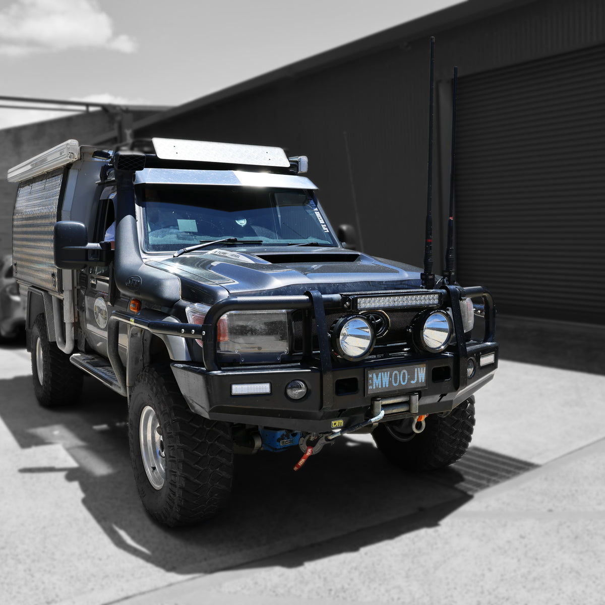 Mwoo Graphite Grey 79 Series Landcruiser – PVS Automotive