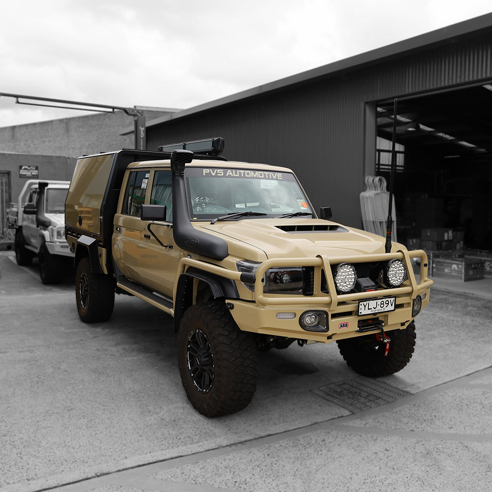 Gary's Sandy Taupe 79 Series LandCruiser – PVS Automotive
