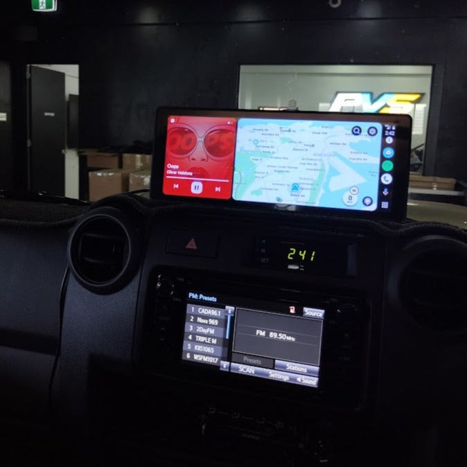 Wireless Apple CarPlay and Android Auto Car Stereo, 9.3'' IPS Touchscr ...