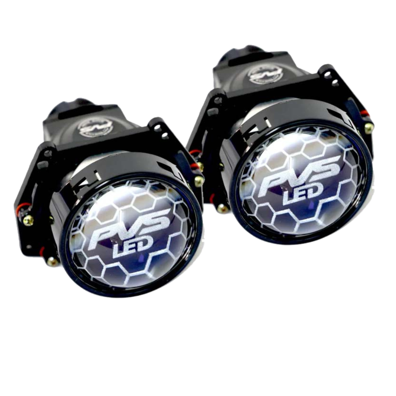 3 inch Bi-LED Headlight Projectors (PAIR) includes (2) H4 Relay Harnes ...