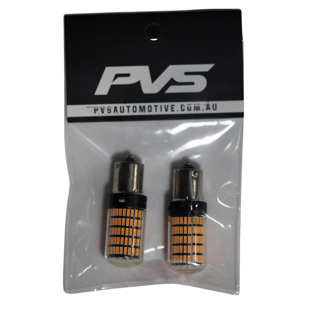 BA15S Amber Indicator LED Bulbs (PAIR) – PVS Automotive